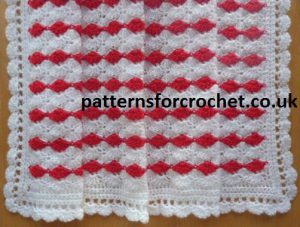 Sparkle Pram Blanket Free Crochet Pattern - Crochet 'n' Create