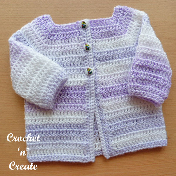 Easy Peasy Baby Cardigan Free Crochet Pattern Crochet n Create Easy Peasy Baby Cardigan Free Crochet Pattern Crochet n Create