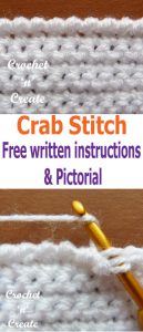 Crochet Crab Stitch Pictorial From Crochet 'n' Create