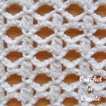 Free Crochet Stitch Tutorial-Lace Cluster - Crochet 'n' Create