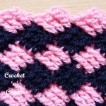 Diagonal Box Crochet Stitch - Free Crochet Instructions-Crochet 'n' Create