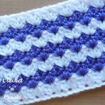 Crochet Cluster V-Stitch Tutorial - Free Instructions on Crochet 'n' Create