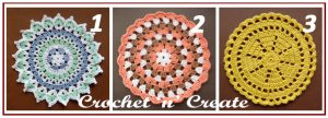 Crochet Lace Edge Doily - Free Crochet Pattern on Crochet 'n' Create