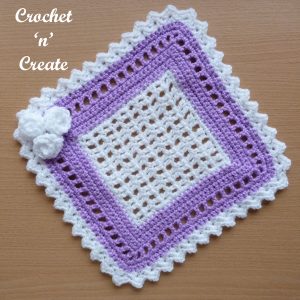Crochet Square Lace Doily - Free Crochet Pattern on Crochet 'n' Create