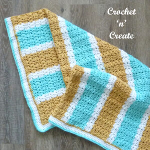 Biscuit Crochet Baby Blanket - Crochet 'n' Create