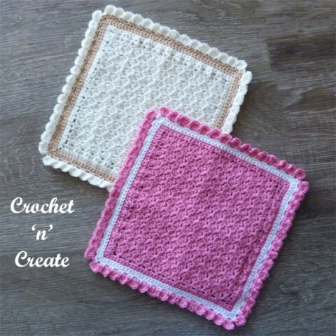 Hatch Square Crochet Doily Free Pattern on Crochet 'n' Create