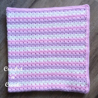 Crochet Starlight Baby Blanket Free Pattern on Crochet 'n' Create