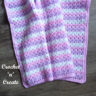 Crochet Starlight Baby Blanket Free Pattern on Crochet 'n' Create