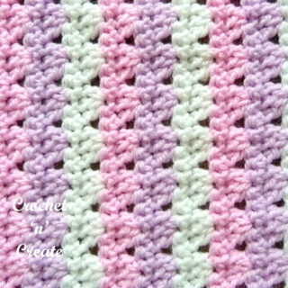Crochet Starlight Baby Blanket Free Pattern on Crochet 'n' Create