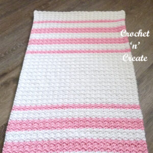 Sugar Candy Baby Blanket Free Crochet Pattern on Crochet 'n' Create