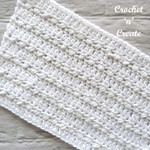 hdc Cross Stitch Tutorial - Crochet 'n' Create
