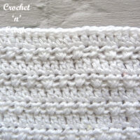 hdc Cross Stitch Tutorial - Crochet 'n' Create