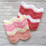 Easy Crochet Chevron Stitch Tutorial free crochet on Crochet 'n' Create