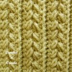 Crochet Wheat Stitch Tutorial Free Pattern on Crochet 'n' Create